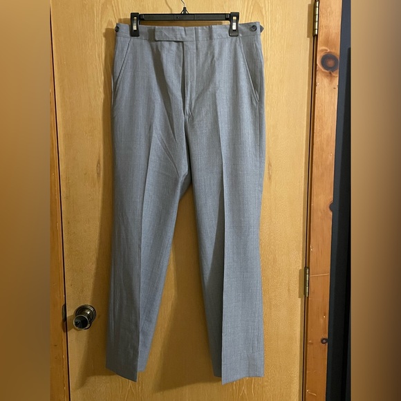 Pants | Grey Hand Tailored Slacks | Poshmark